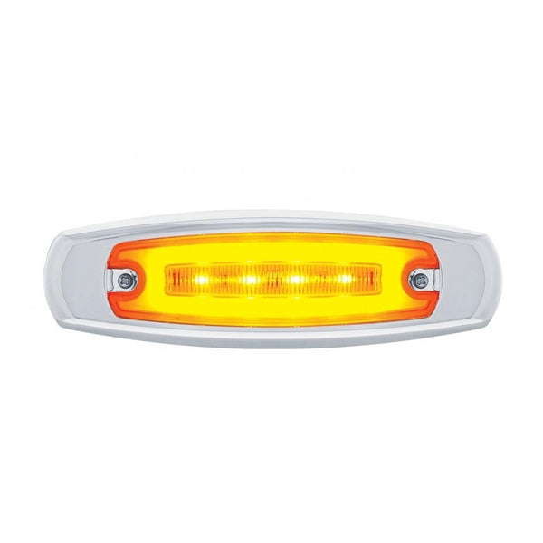 16 LED Rectangular Clearance/Marker Light - GLO Light - Amber LED/Ambe – MiamiStar.com