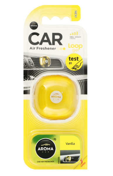 Vanilla, Aroma loop Gel Vent Clip, Car Air Fresheners – MiamiStar.com
