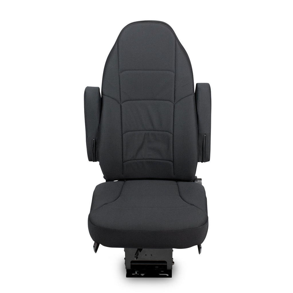 Seat, Heritage Silver, Tuff Cloth, Highback W/ Arms – MiamiStar.com
