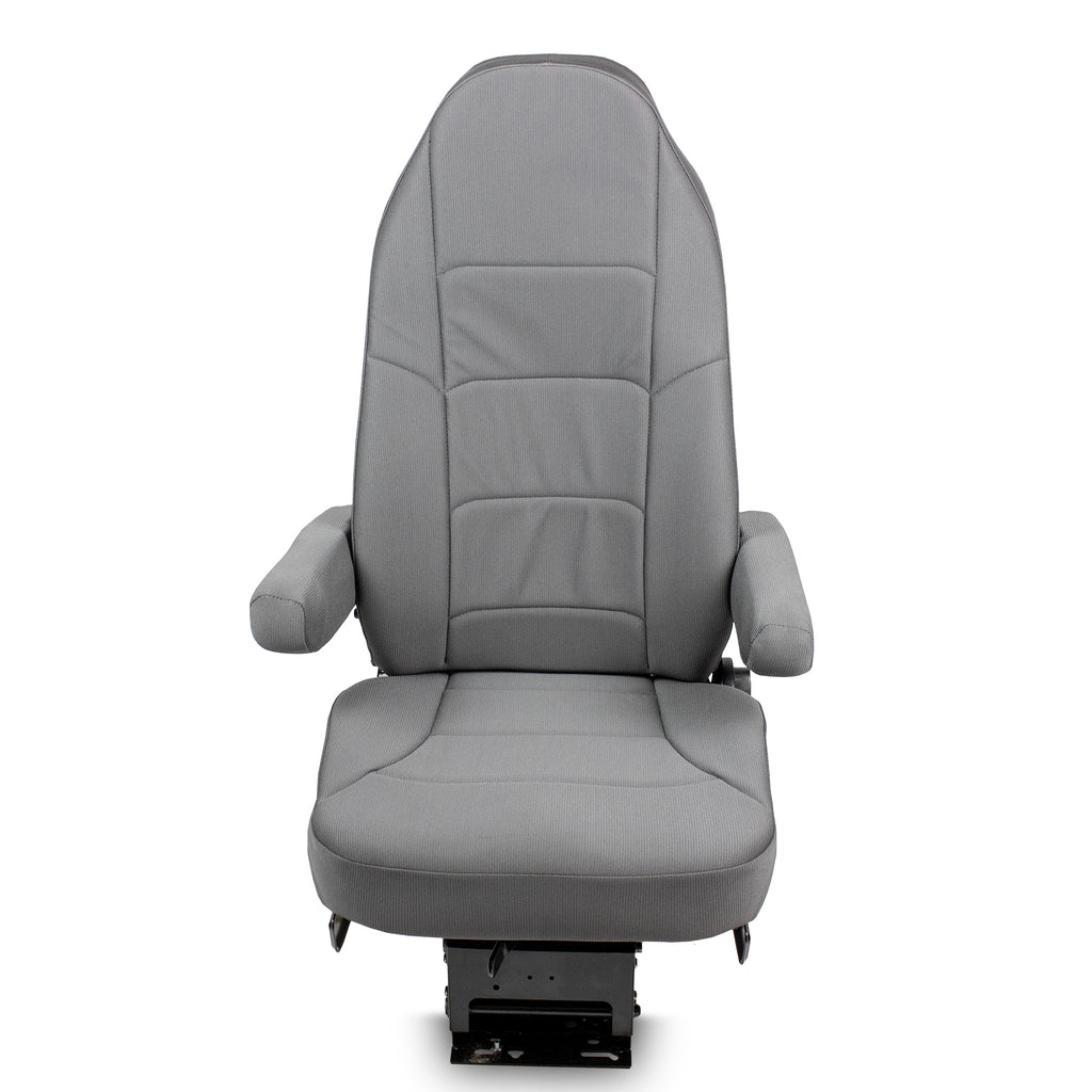 Seat, Heritage Silver, Tuff Cloth, Highback W/ Arms – MiamiStar.com