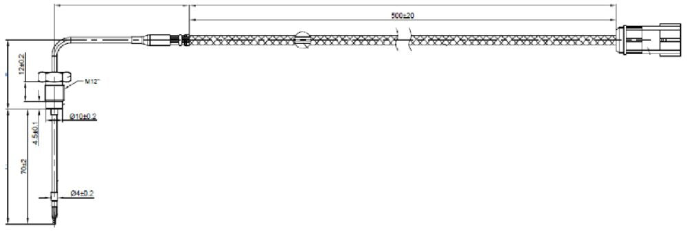 Temperature Sensor, Freightliner / Detroit ( DPF Outlet) – MiamiStar.com
