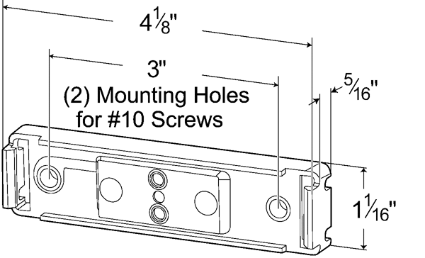 Grote Gray Low Profile Mounting Brackets – MiamiStar.com