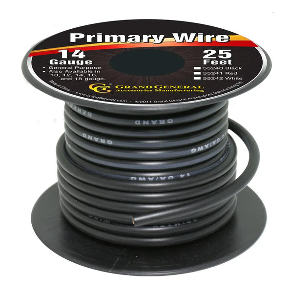 Primary Wires in 14 Gauge 100 ft Roll with Spool – MiamiStar.com