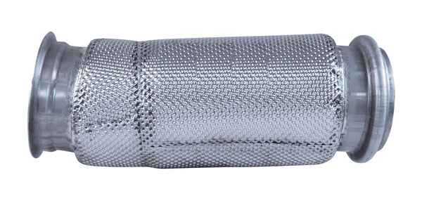 12.52" X 4" Insulated Exhaust Pipe, Volvo/Mack Stainless Steel ...