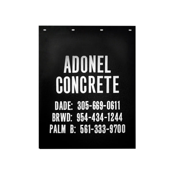 24” x 36” Mud Flaps Adonel Concrete – MiamiStar.com
