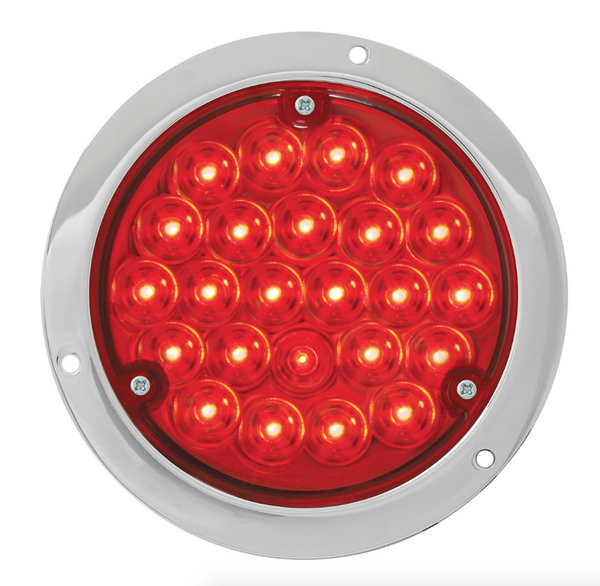 Red/Red 4” Pearl LED Light with Housing – MiamiStar.com