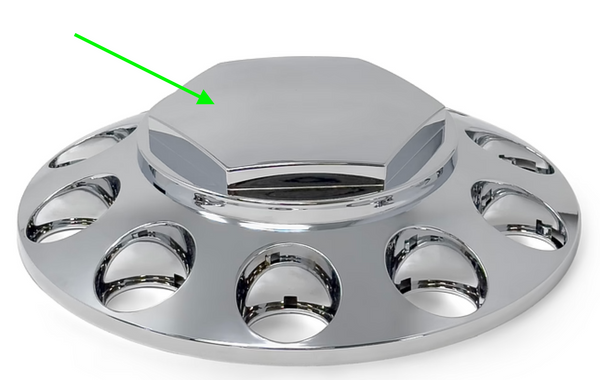 Front Replacement Hub Cap Only, Plastic Chrome. – MiamiStar.com