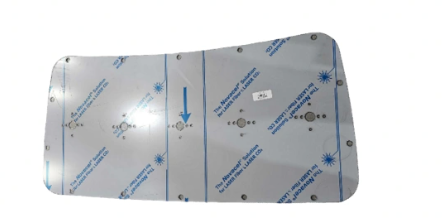 Stainless Peterbilt 2006+ 389 Center of Cab Roof Panel w/ (5) WM Light ...