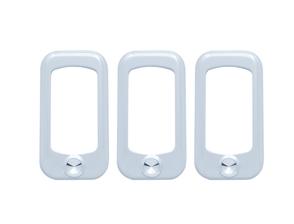 Rocker Switch Bezel For Peterbilt/ Kenworth - Indented (3-Pack ...