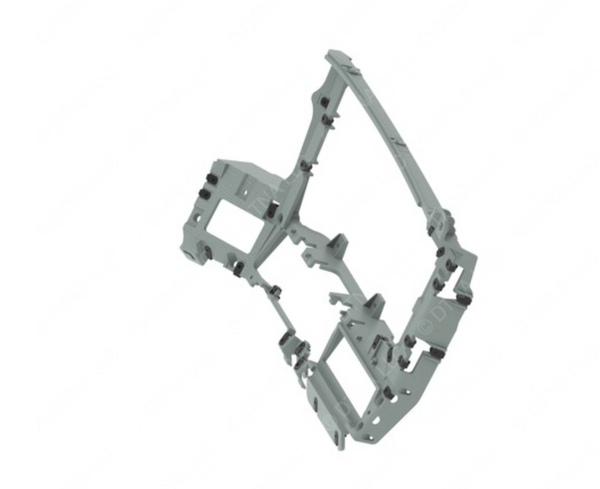 Panel -Upr Dash Ftl Columbia - Asy B128B=Us15-46601 Skeleton (18-34045 ...