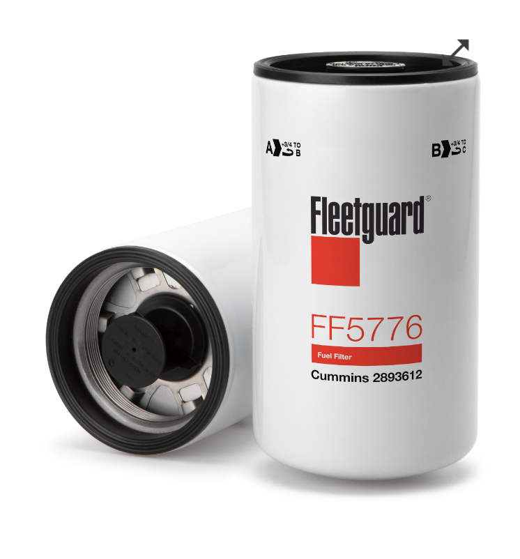 Fleetguard Fuel Filter Spin-On, Stratapore, Fleetguard for Cummins ...