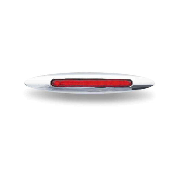 Trux 6″ Red Marker Slim Flatline LED Light – 9 Diodes – MiamiStar.com