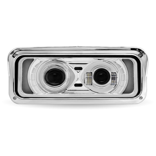 Trux Universal LED Projector Headlight Assembly With Glow Position & M ...