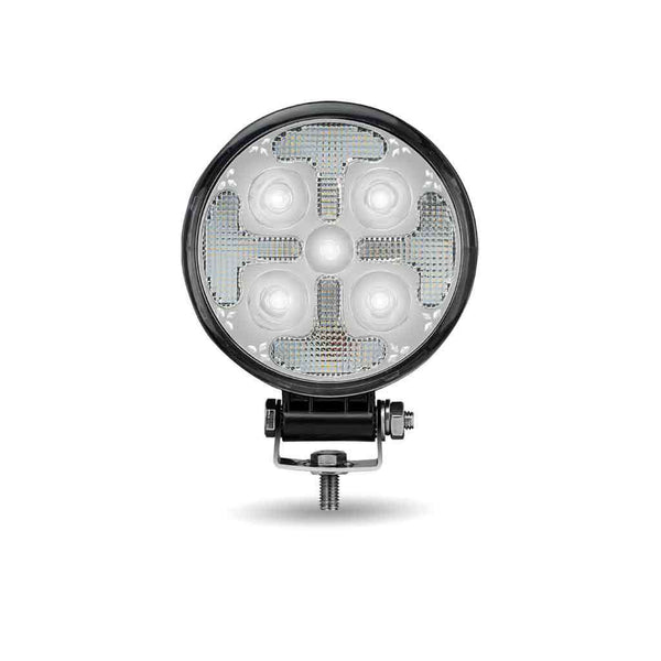 Trux 4.5″ Round LED Work Lamp With Strobe Function – Spot Beam | 1800 ...