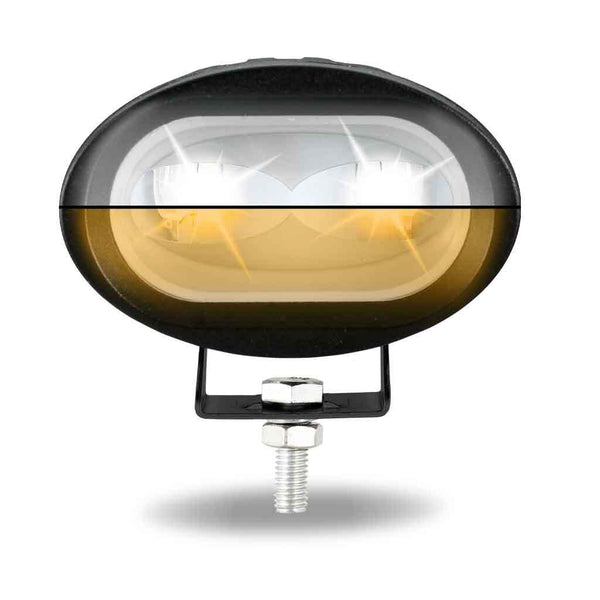 Trux Dual Color Series White/Amber LED Heavy Duty Work Lamp With Dual ...