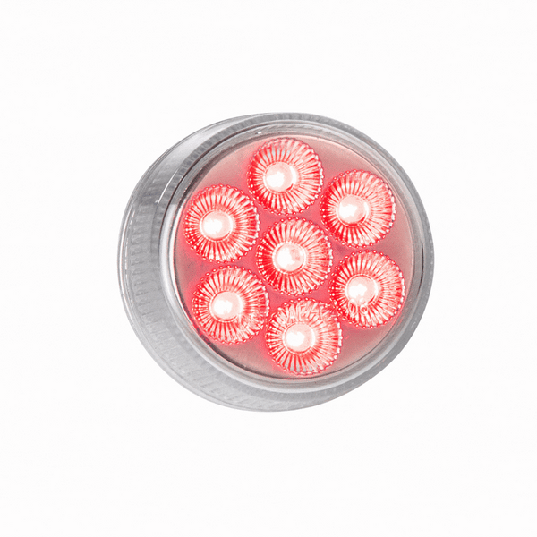2” Led Marker Light Dual Color (Red/White Clear) Lens 12V – MiamiStar.com