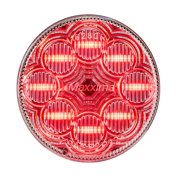 2 1/2" Round Red Clear Lens Vantage Series Maxxima – MiamiStar.com
