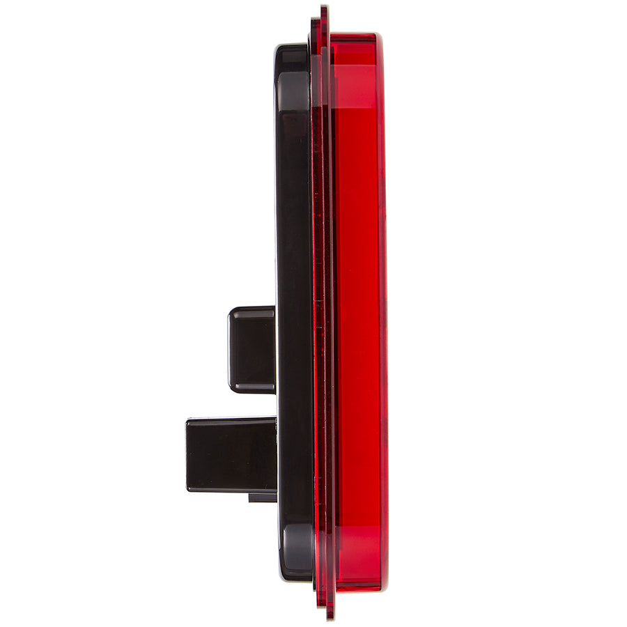 3” x 5” Red Rectangular Stop/Turn/Tail with Glow Edge – MiamiStar.com