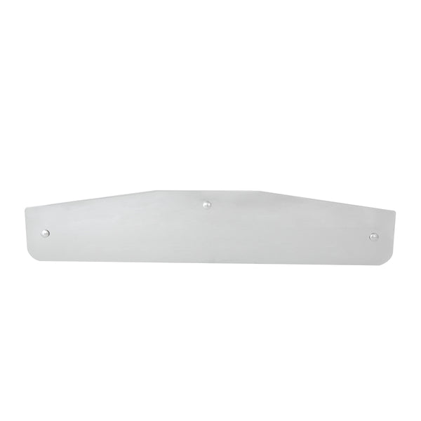 Bottom Mud Flap Plate With 3 Holes 3” X 16” Chrome – MiamiStar.com