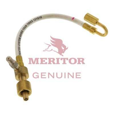 Tire Inflation System Hose 11.50 in Auxiliary Check Port fits Meritor ...