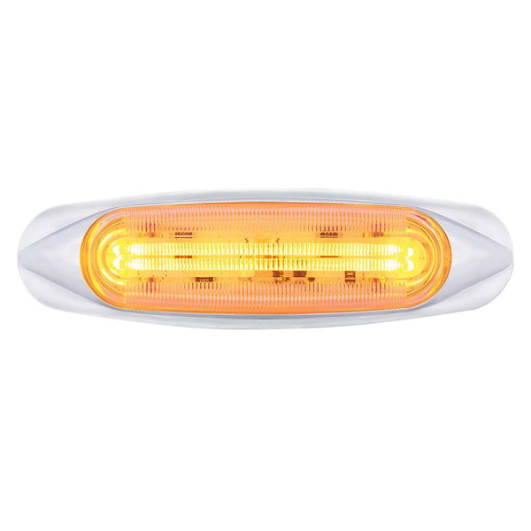 4 LED Light Track Clearance/Marker Lights Amber/Clear – MiamiStar.com