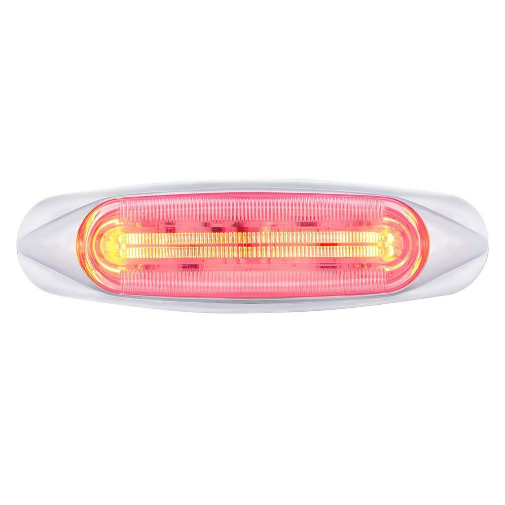 4 LED Light Track Clearance/Marker Lights Red/Clear – MiamiStar.com