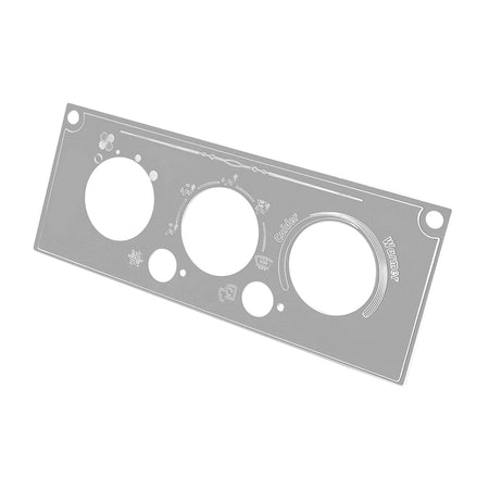Stainless Steel A/C Control Plate fits Kenworth W&T 2002 - 2006 ...