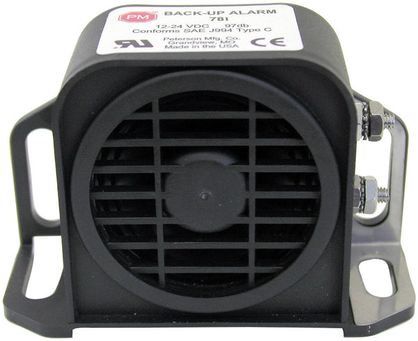 Peterson Back-Up Alarm, 102 Decibels, 12V / 24V – MiamiStar.com