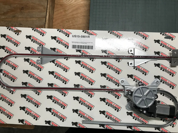 Window Regulator and Motor Assy fits Kenworth T800, T660, W900 2004-14 ...