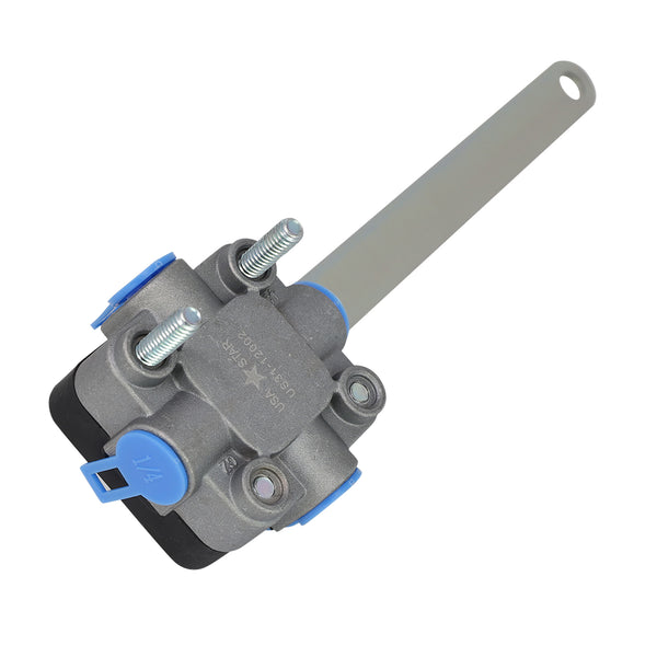 Cab Air Bag Leveling Valve Ports: 1/4" NPT Arm: Straight, 8" on Center ...