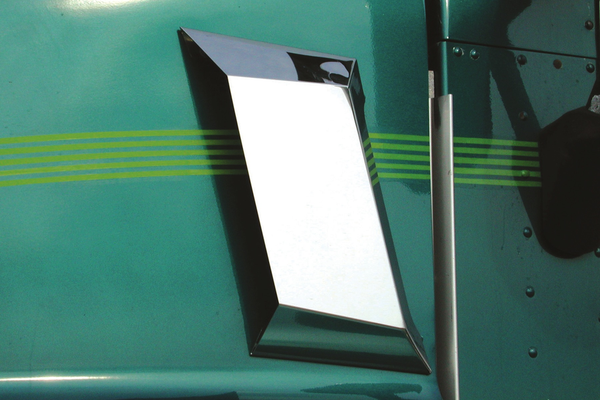 Stainless Steel 304 Air Intake Cover fits Kenworth T800/T600 (Hood Sco ...