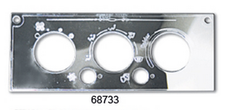 Stainless Steel A/C Control Plate fits Kenworth W&T 2002 - 2006 ...