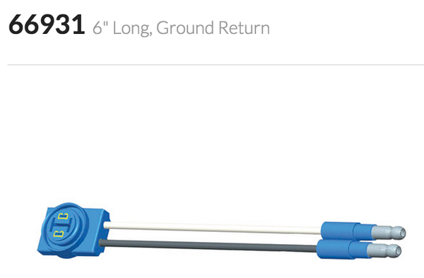 Thin-Line Led Pigtail 6” Ground Return – MiamiStar.com