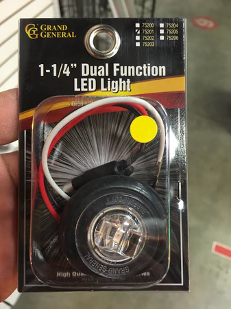 1-1/4" Led, Fual Function, Amber/Clear – MiamiStar.com