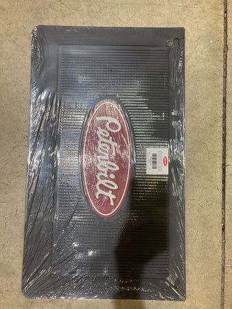Mud Flapblack fits Peterbilt 24'X14" >>Each