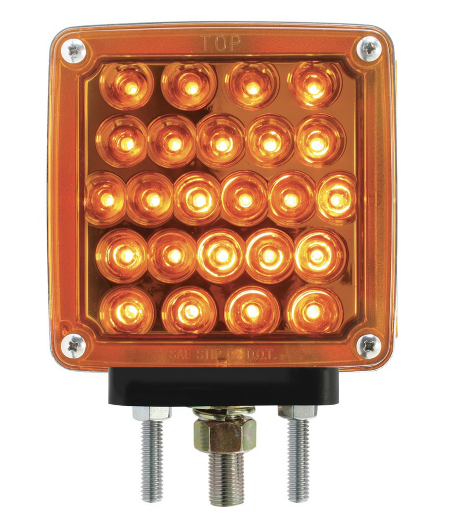 Twin Pack Square Double Face LED Pedestal Light – MiamiStar.com