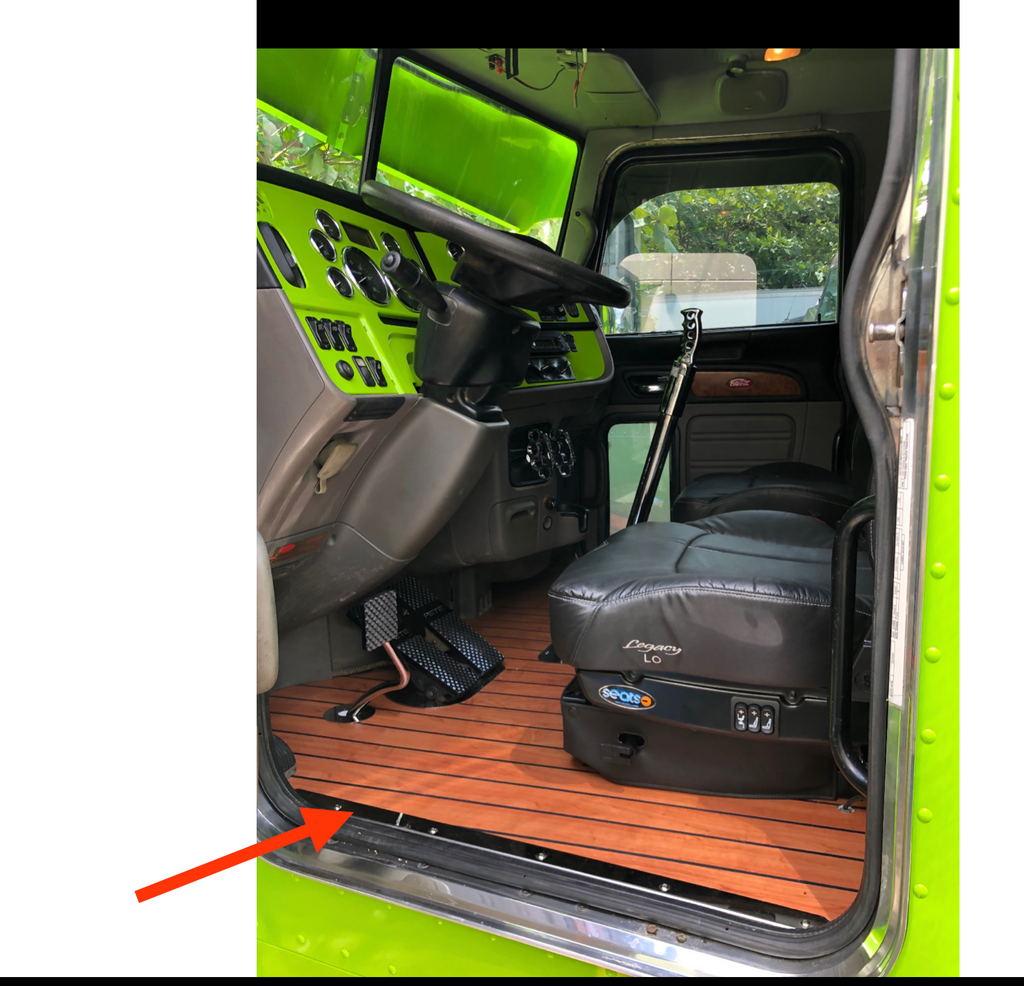 Door Panels Kenworth T680/T880/W990 Stainless Door Trim - Big Rig ...