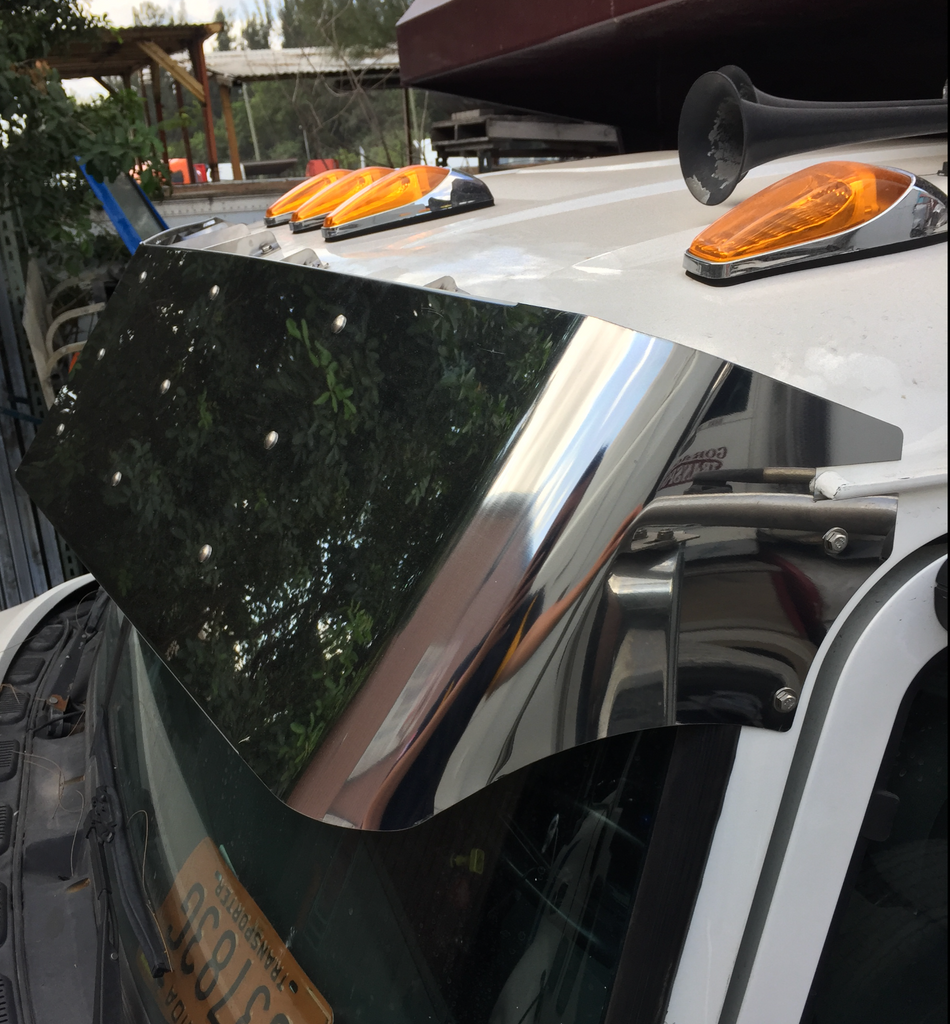 13” Visor Fits Mack Vision/Granite Flat Top Model Cv713 CV, GU, CL, CH ...