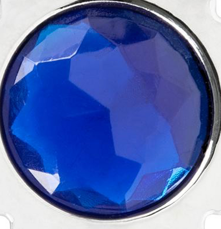Plastic crystal on top Blue Jewel – MiamiStar.com