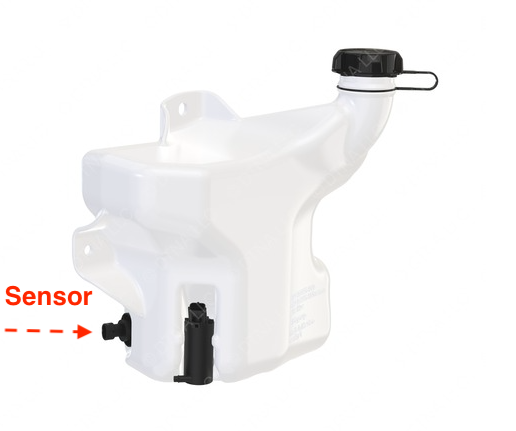 Reservoir , Windshield Washer , With Sensor Freightliner M2 – MiamiStar.com