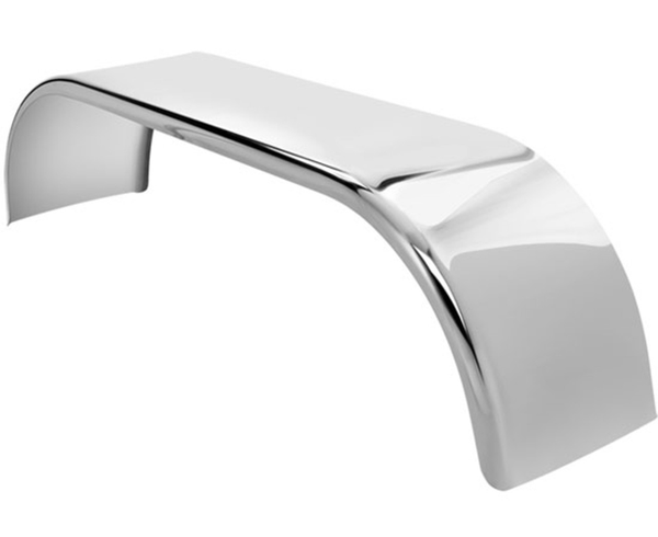 150″ Mirror Finish Tandem Full fender Extra Long S.S.304 14Ga Sold in ...