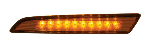 10 LED Hood Fender Side Marker Light For 2018-2024 Volvo VN/VNL - Pass ...