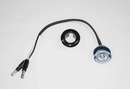 3/4" Bull-eye Led Light Amber/Clear – MiamiStar.com