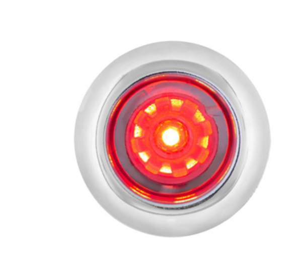 LED Single Function ArcBlast Mini Light (Clearance/Marker) - Red LED/C ...