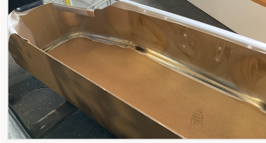 18" Bumper Chrome Fits Peterbilt 367, 567 Setback Axle External ...