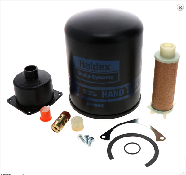 Haldex Pure Air Plus Desiccant & Coal Filter Kit Air Dryer Repair Kit ...