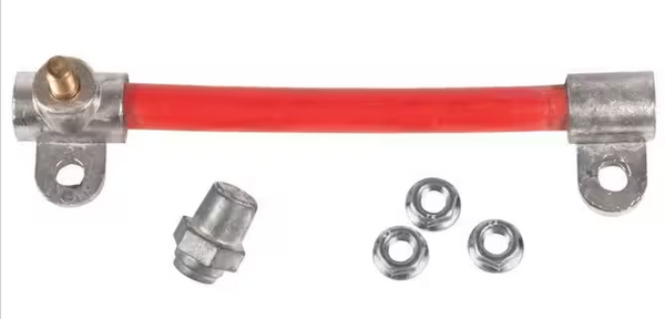 7" Stud Top 2-Battery Harness Cable - Red – MiamiStar.com