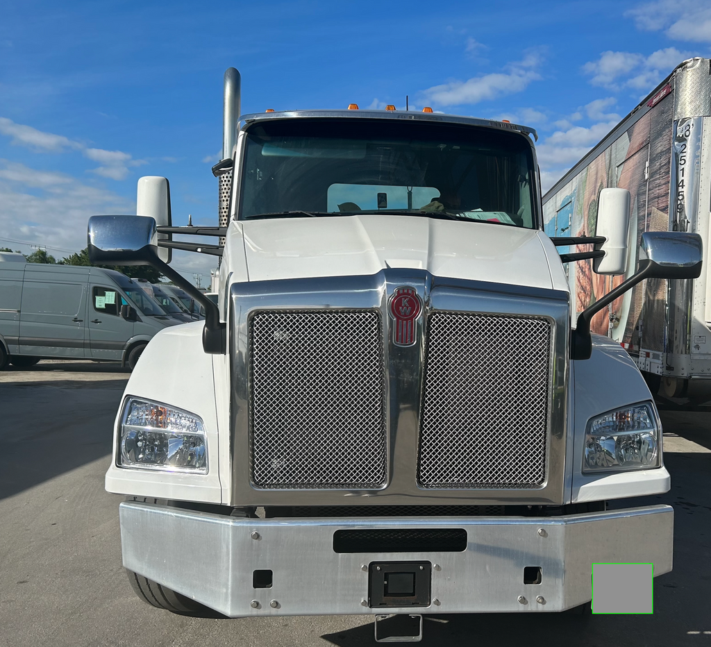 14" Tapered Ends to 10" Chrome Bumper Kenworth T800, 2004-2012 , T880 ...