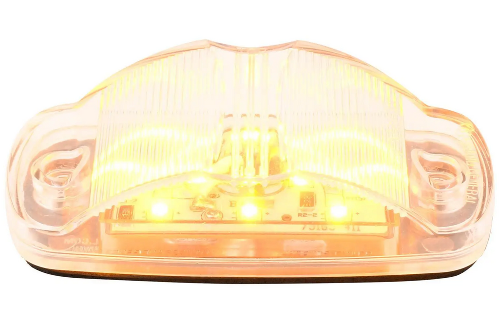 Amber Clear Rectangular Camel Back Wide Angle High Power Led Light ...