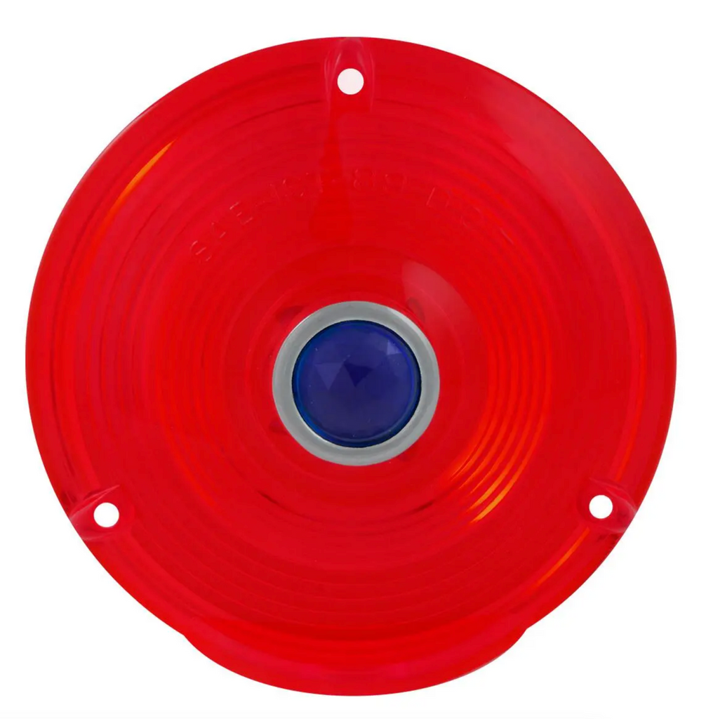 4" Pedestal Light Replacement Lens with Blue Dot – MiamiStar.com